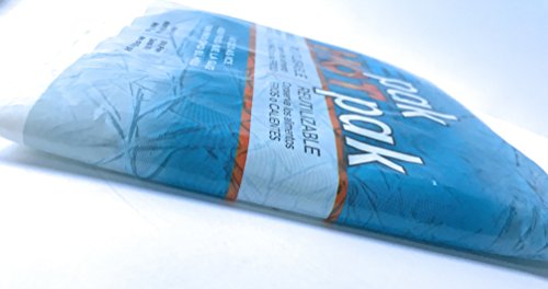 Cryopak Reusable Soft Ice Packs - Pack of 2 Large Size Ice Packs For Lunch Boxes, Coolers and More - Hot and Cold - GREAT VALUE