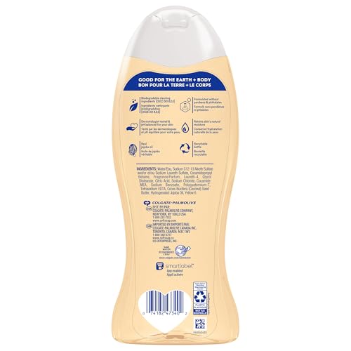 Softsoap Moisturizing Body Wash, Vanilla and Jojoba Oil - 20 Fluid Ounce (4 Pack)