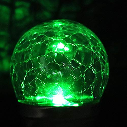 Ball Stake Light, Abs Material Yard Solar Lamp, Waterproof Sturdy And Durable Low Power Consumption Easy To Install Pathway For Home Garden Lawn