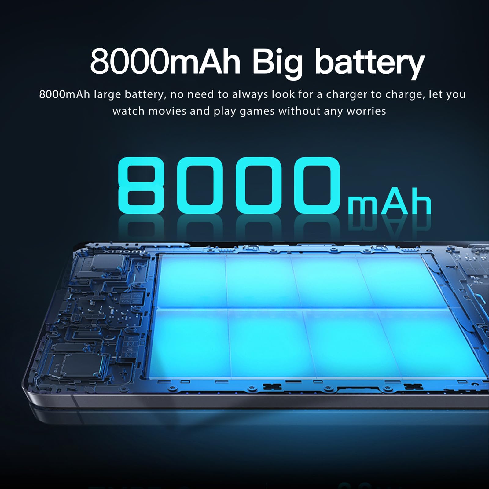 2+32G 10.1-Inch Android 12 Tablet Pc IPS HD Ultra-Thin Screen Bluetooth Dual Band WiFi Tablet Computer 8000mah Battery Card Dual Sim HD Voice (Black)