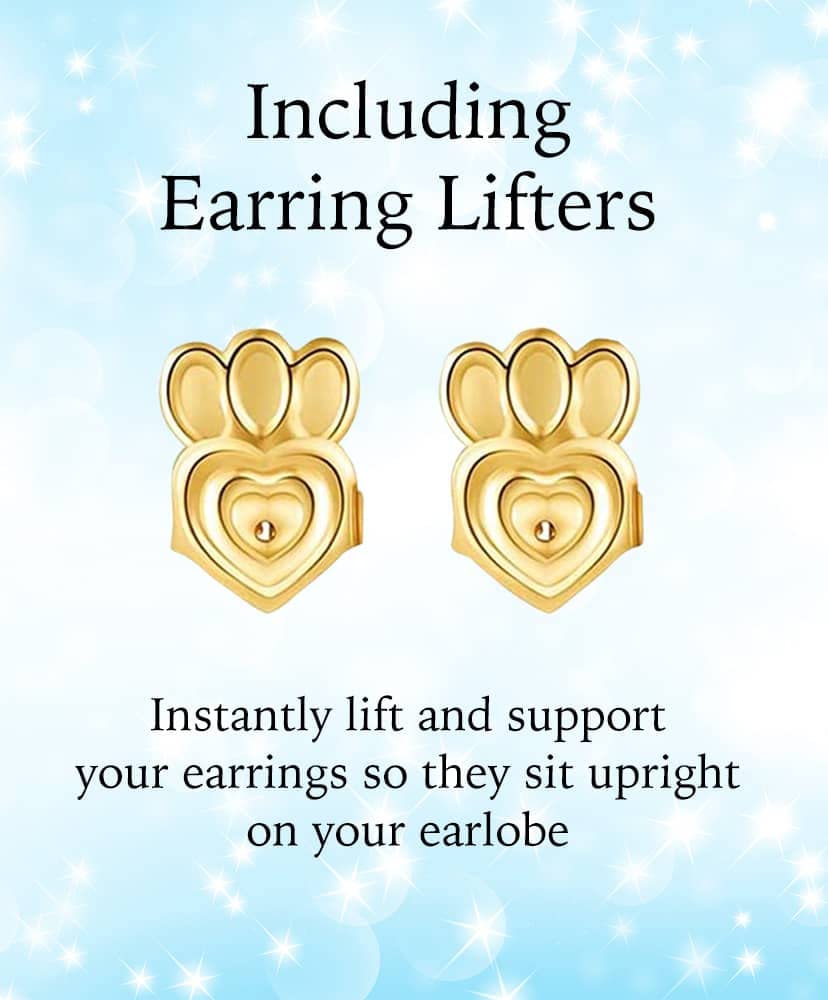 BelleKarat Rhinestone Statement Large Dangle Earrings for Women Sparkly Crystal Colorful Fashion Earrings with Earring Lifters (Multicolor)