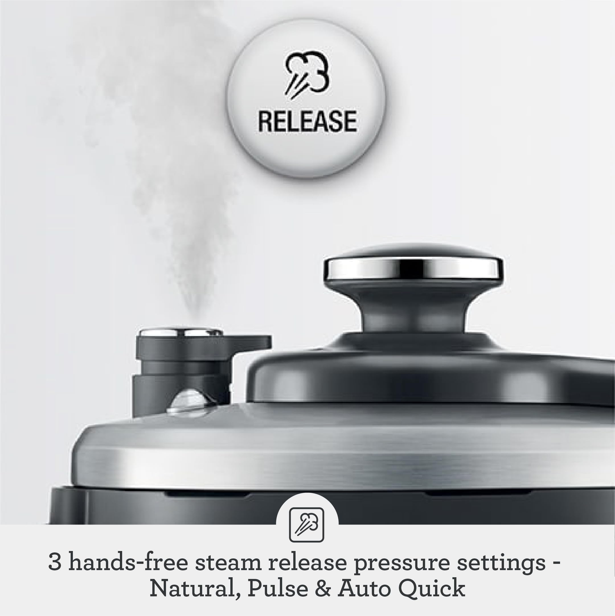 Breville the Fast Slow GO™ Slow Cooker, BPR680BSS, Brushed Stainless Steel