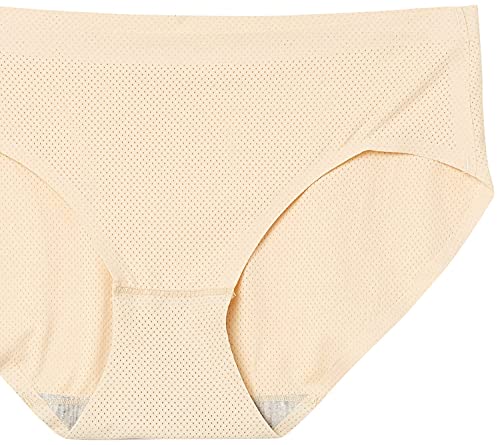 Amazon Essentials Women's Low Rise Hipster Underwear Braguitas, Solid Colors, Medium