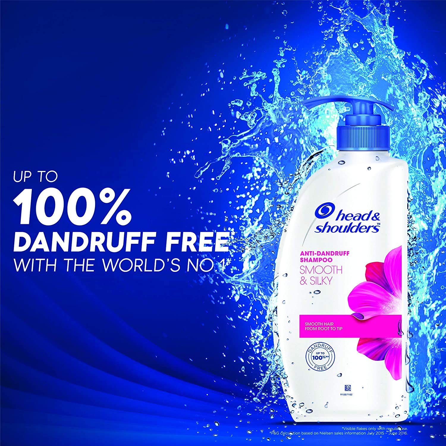Head & Shoulder Anti-Dandruff Shampoo - Smooth & Silky 675ml