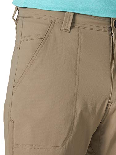 ATG by Wrangler Men's Zip Pocket Trail Pant, Fallen Rock, 34W x 30L