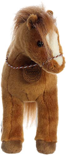 Breyer Aurora® Exquisite Quarter Horse Stuffed Animal - Realistic Detailing - Imaginative Play - Brown 13 Inches