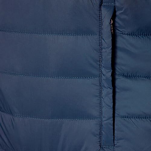 Amazon Essentials Men's Packable Lightweight Water-Resistant Puffer Jacket (Available in Big & Tall), Navy, Medium