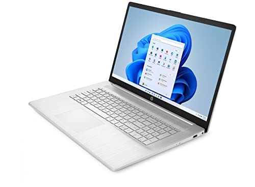 HP 17 Business Laptop 17.3" HD+ Touchscreen 12th Gen (Intel i7-1255U 10-Core 1.70GHz, 32GB RAM, 1TB PCIe SSD, Intel Iris Xe, WiFi 6, Bluetooth 5.2, Webcam, Backlit KB, Win 11 Home) w/Dockztorm Dock