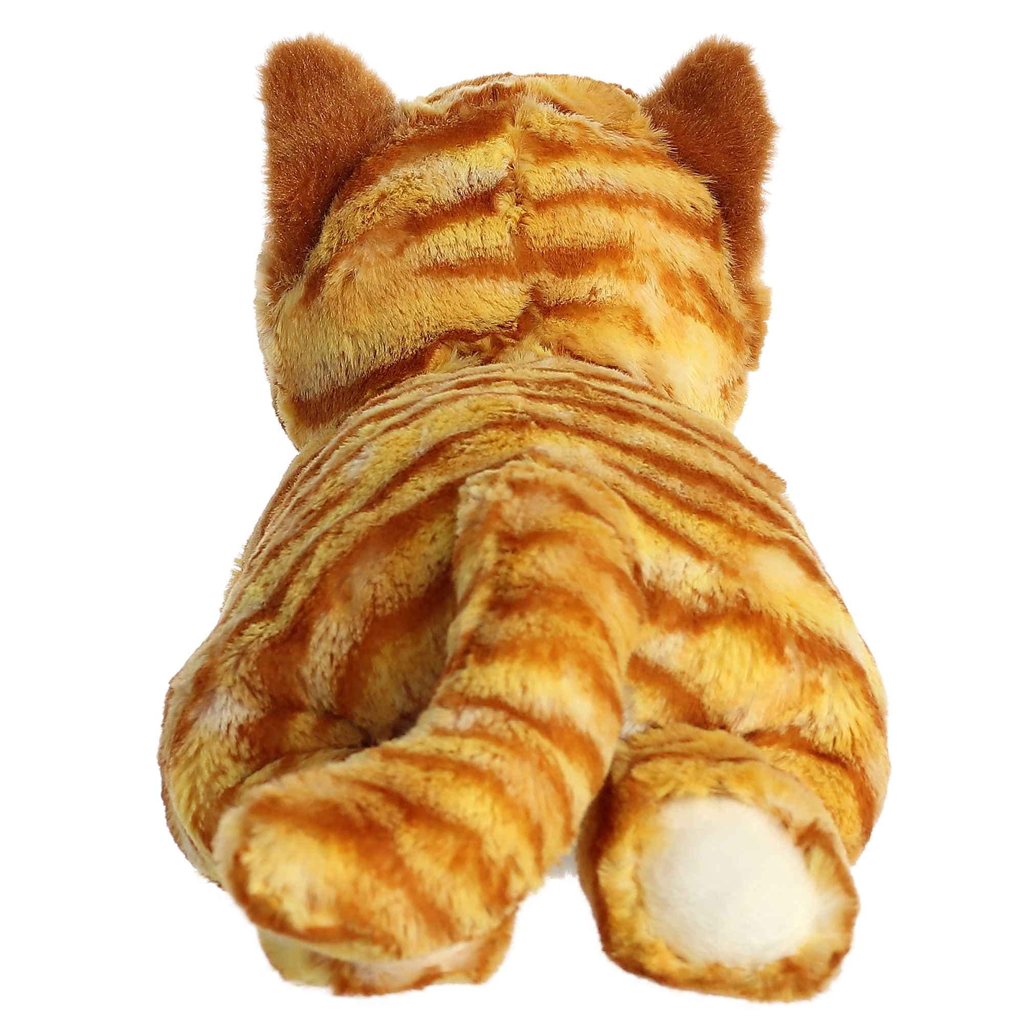 Aurora® Adorable Flopsie™ Ginger Cat™ Stuffed Animal - Playful Ease - Timeless Companions - Orange 12 Inches
