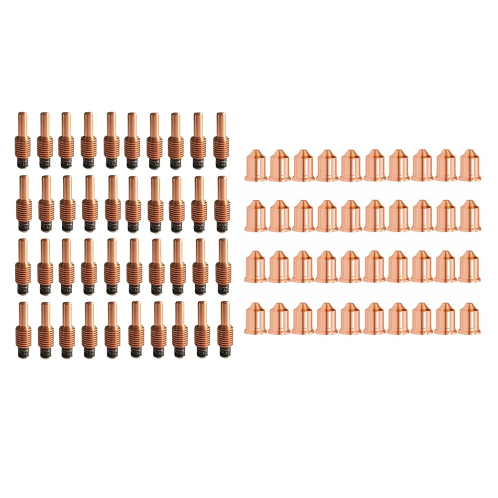 40pcs 220842 Electrodes + 40pcs 220990 Nozzles fit PMX 105