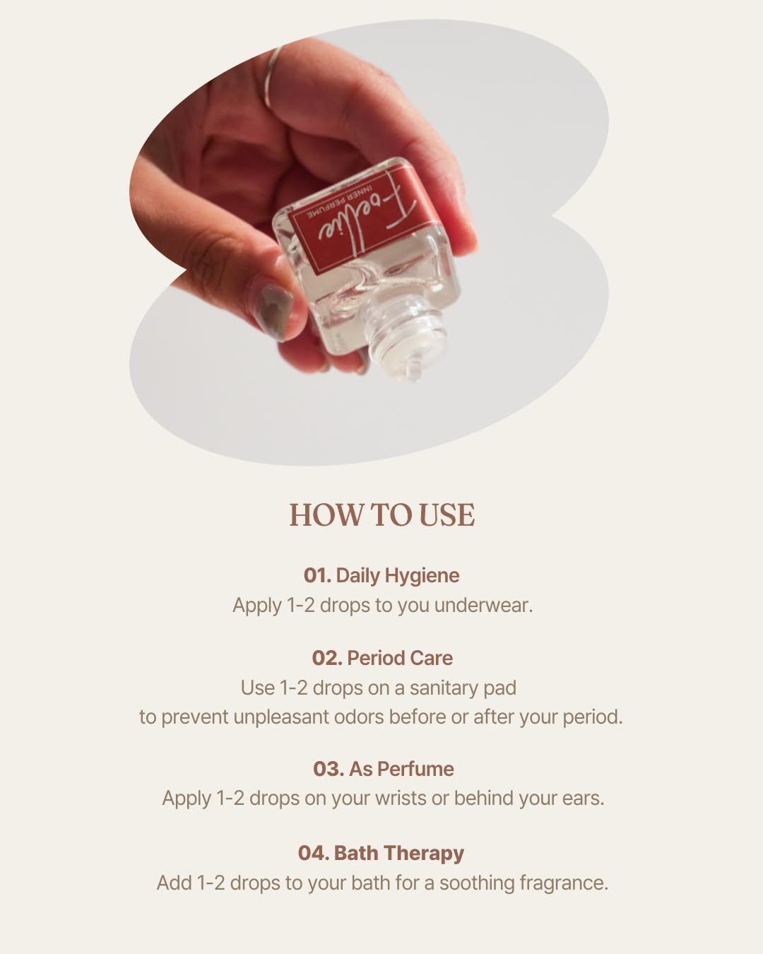 Foellie] eau de foret - Feminine Inner Beauty Perfume (for Underwear), Woody Refresh Forest Scents Fragrance, 5ml(0.169 fl oz)