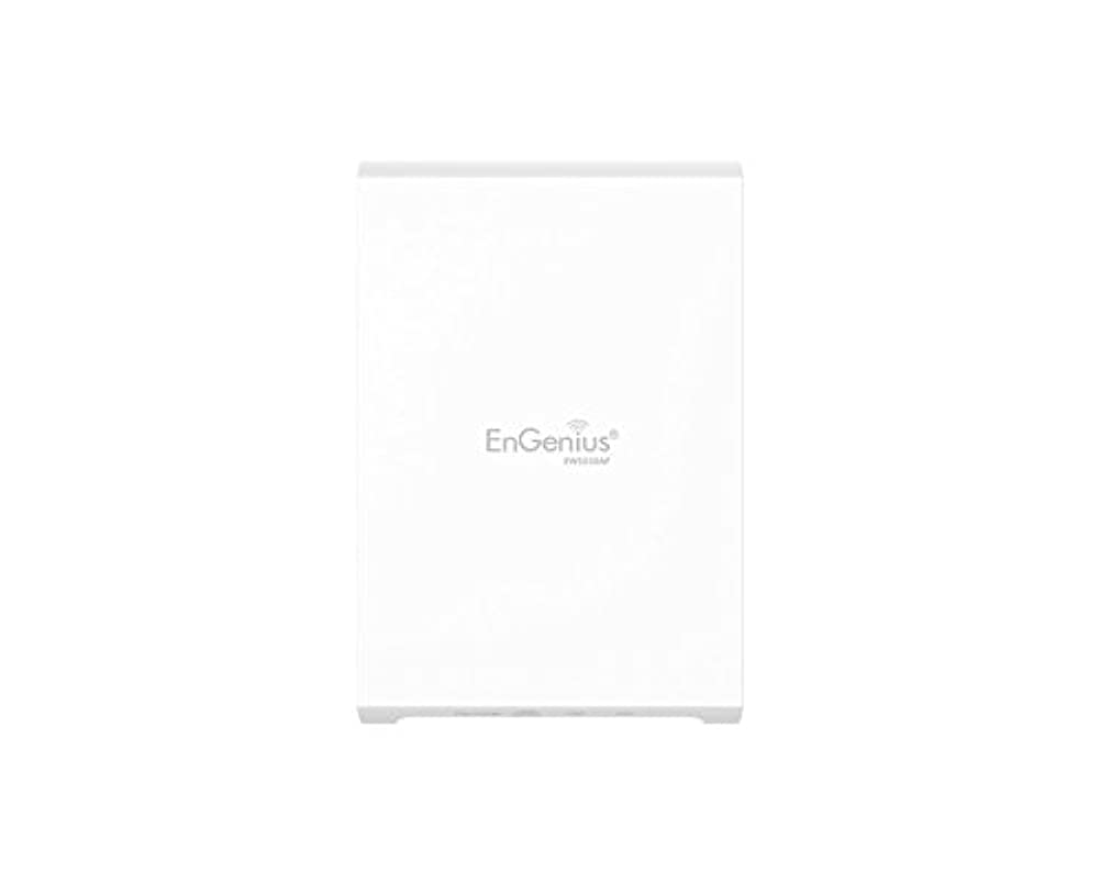 EnGenius Technologies EWS550AP Wi-Fi 5 AC1300 2x2 Dual-Band Managed Wall Plate Access Point, MU-MIMO, PoE Powered 802.3af/at, High Powered 21dBm, (3) GigE Ports to Connect Additional Devices