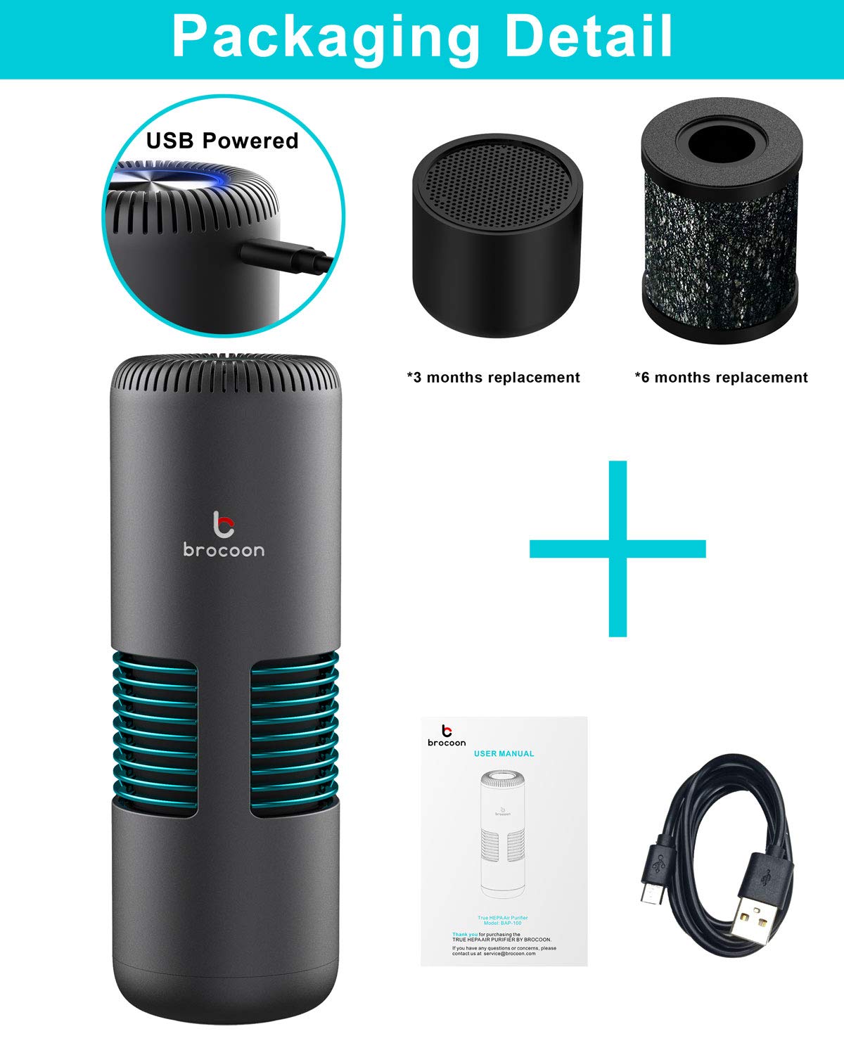 BAP-100 Air Purifier Accessrioes (Air Purifier)