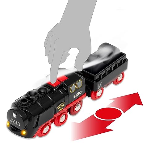 BRIO World – 36014 Christmas Steaming Train Set | 27-Piece Kid-Friendly Set | Age 3+ Compatible | FSC-Certified Beech Wood | Complements All BRIO Railway Sets & Accessories | Multicolor
