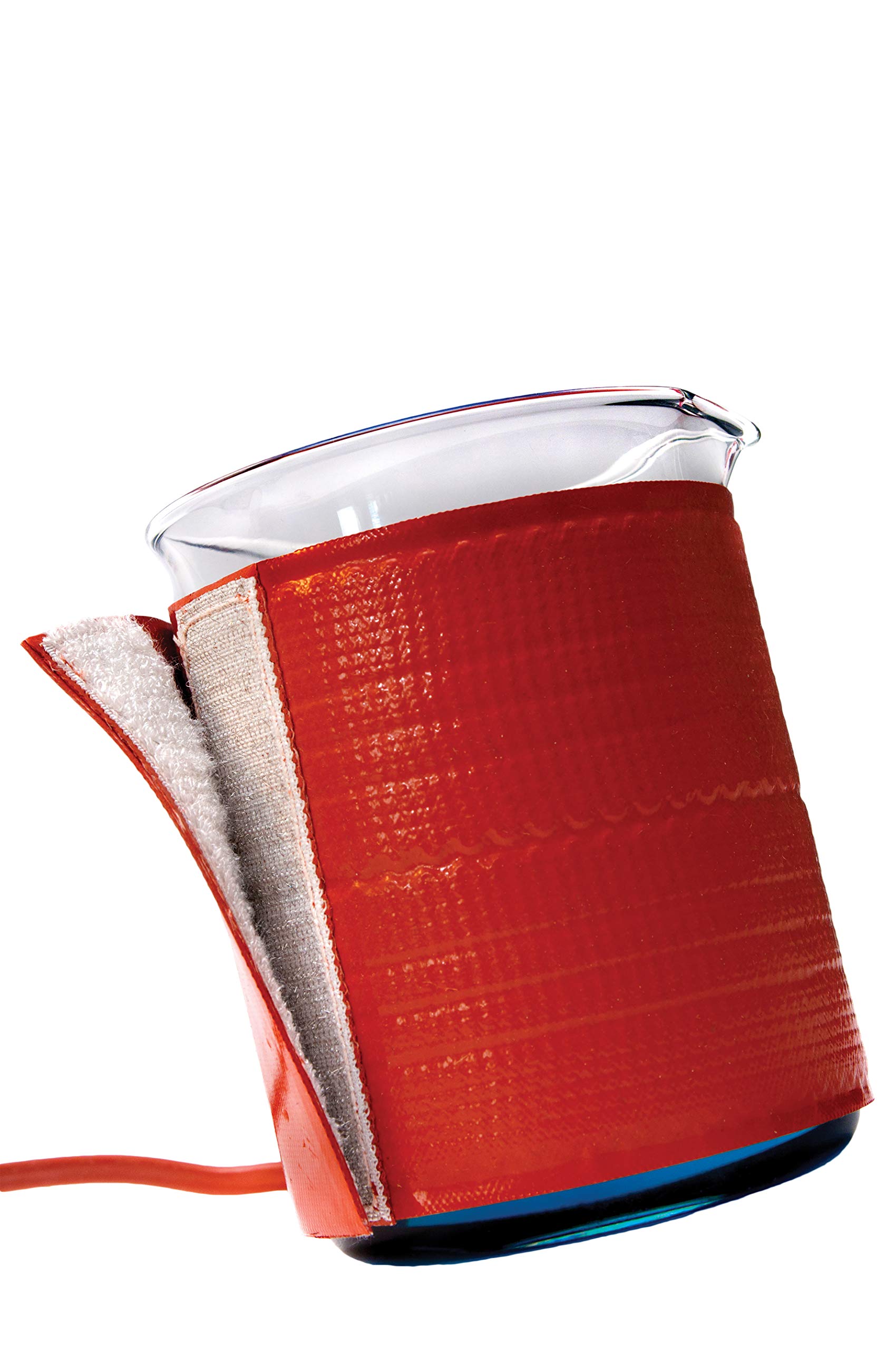 BriskHeat GBH0400-1 Beaker Heater Jacket with Velcro Fastener for 400mL Griffin Beaker Diameter: 3.0-Inch, Height: 3.5-Inch, Width: 13.75-Inch (without Controller), 120VAC