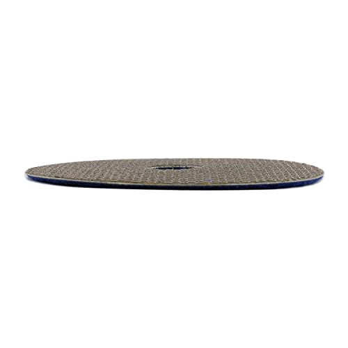4" Electroplated Diamond Polishing Pads 60 Grit - Wet Dry Sanding Tile Stone Marble Granite Concrete Ceramics Glass