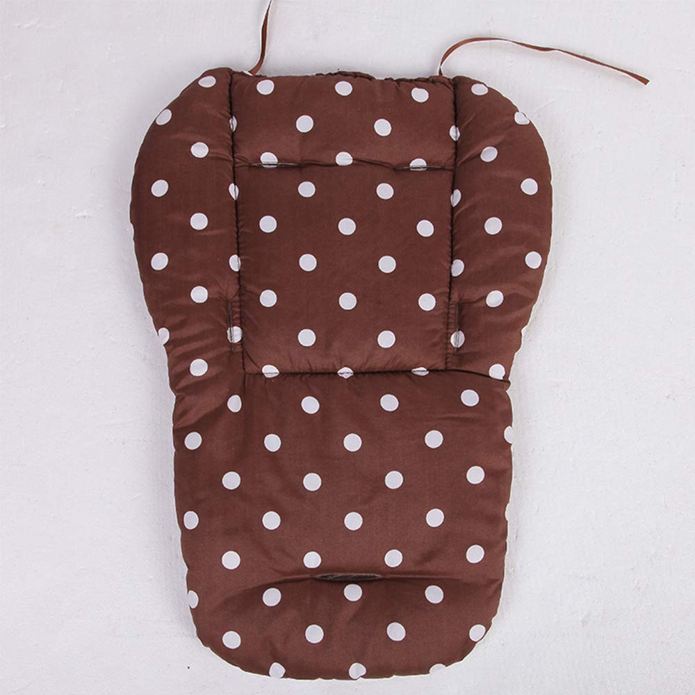 MinLia Baby Infant Thick Pushchair Mat Dot Liner Cover Stroller Buggy Pram Seat Cushion Cotton Diapers Changing Nappy Pad Seat General