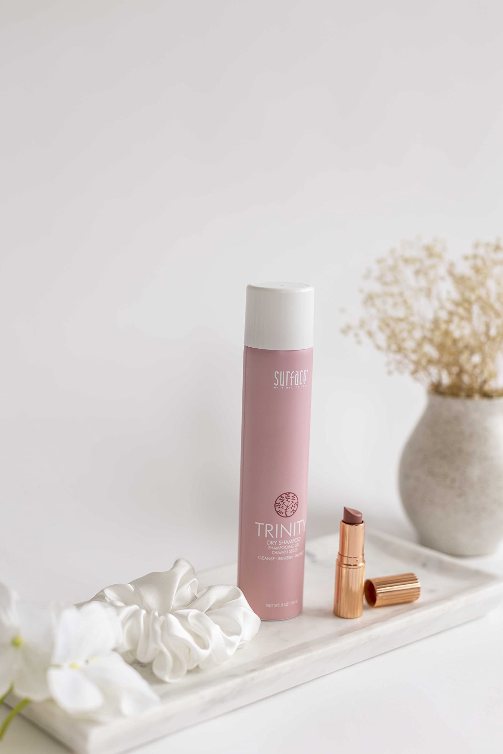 SURFACE Hair Trinity Dry Shampoo to Naturally absorb and add volume without residue, 5 oz