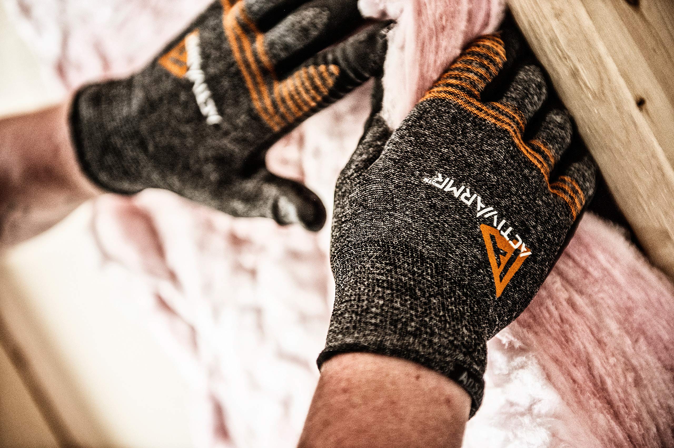 Ansell ActivArmr 97-007 Multipurpose Gloves - Medium-Light Duty, Wet and Dry Grip, Size X-Large (1 pair)