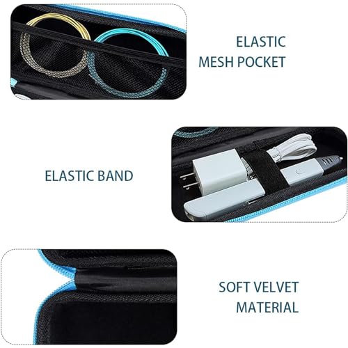Leayjeen Hard Carrying Case Compatible with MYNT3D Professional 3D Printing Pen and Accessories, Boys & Girls Home Art Activity Set (Case Only) -Blue
