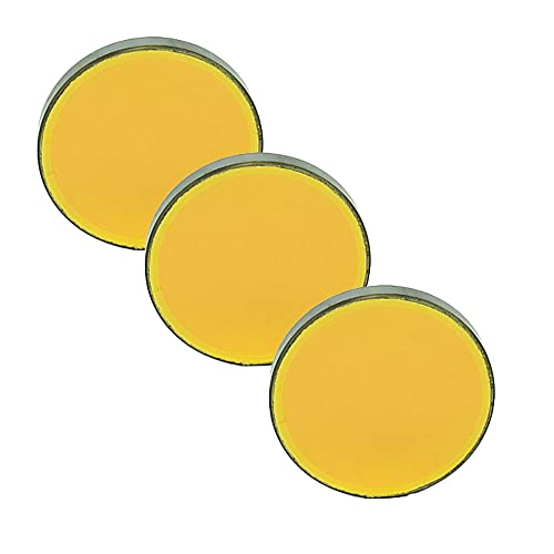 American Photonics Silicon Si Mirror Co2 Laser 3pc Set - 99.7% Reflective Coating for 40W 100w 200W (25mm)