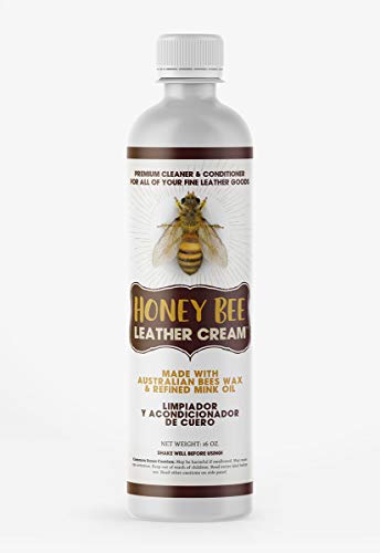 Honey Bee⢠Leather Cream, Leather Conditioner By Sierra Solutions