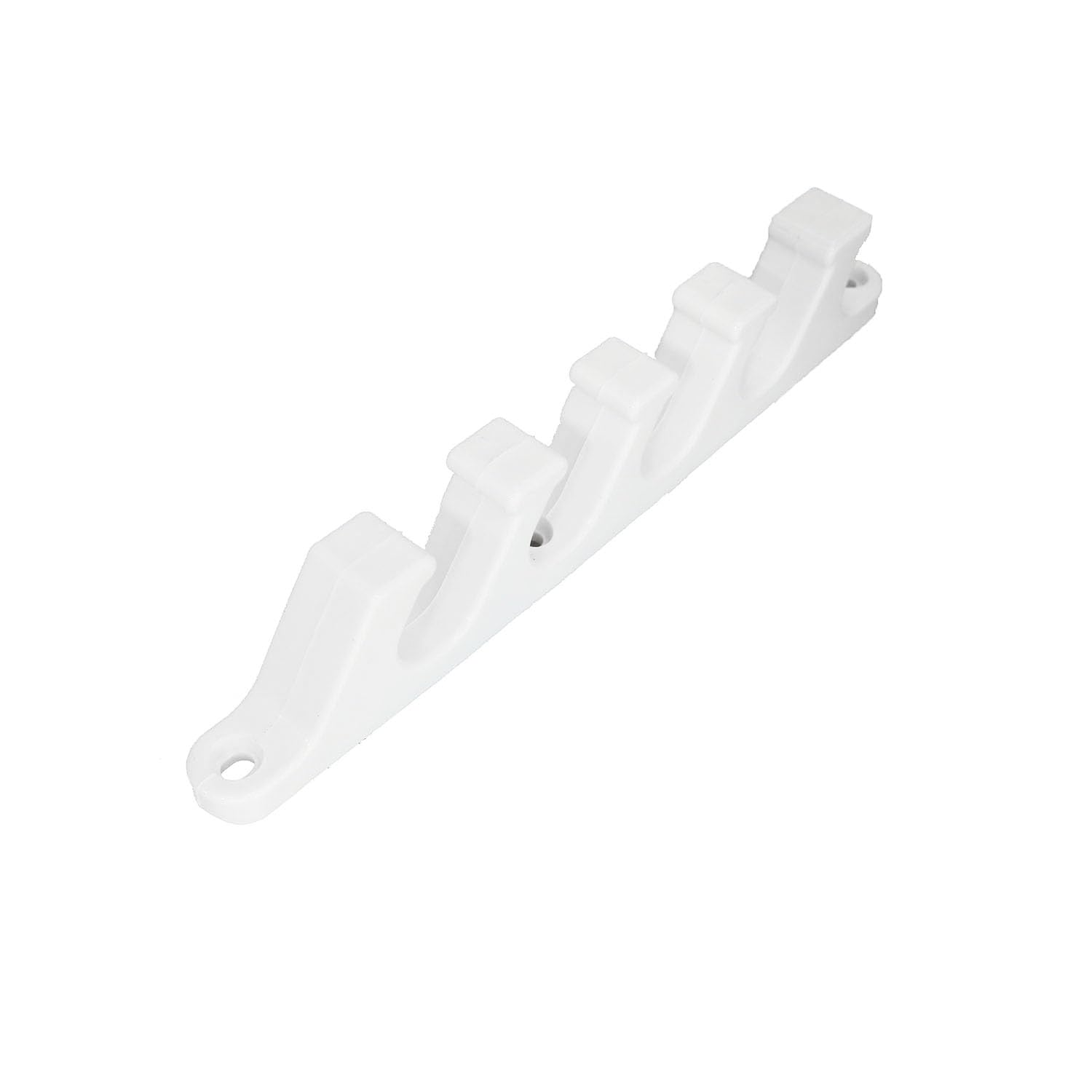 heyous 2PCS Outdoor Chaise Lounge Multi Position Adjuster Office Computer Chair Plastic Accessory Heavy Duty Screw or Rivet Beam Convertible Durable Outdoor Patio Furniture (White)
