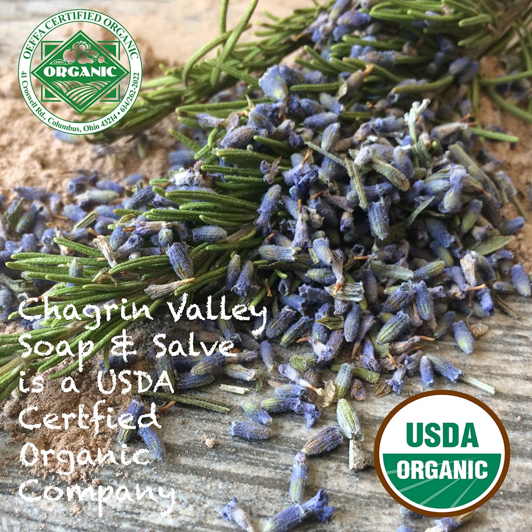 Chagrin Valley Soap & Salve Organic Natural Shampoo Bar - Honey Beer & Egg (1 Bar)