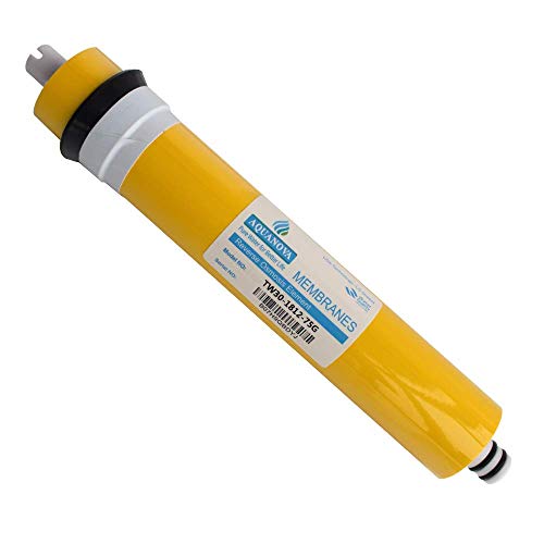 75GPD Reverse Osmosis Membrane Replacement Filter by AQUANOVA EXCEL | Protective Premium PET Packing | Fits Most 2β OD Membrane Housing | Manufactured from LG Sheets | 11.75β X 1.8β | 75GPD