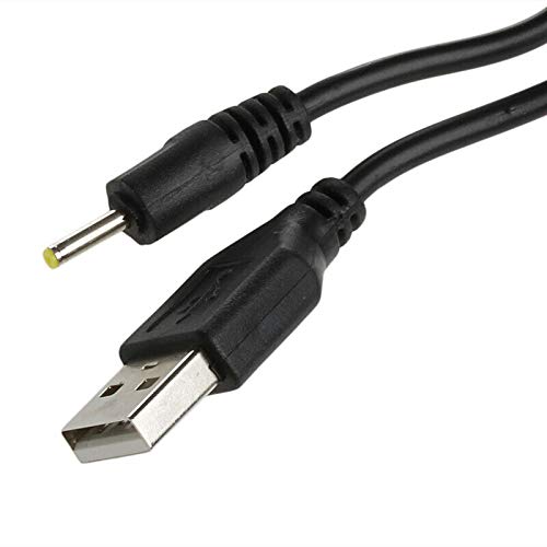 BRST USB to DC Charging Cable PC Laptop Charger Power Cord for Enhance GX-M1w Model ENGXM1W100BKEW ENGXM1W100BKEW-AGBAG Ergonomic Wireless LED Gaming Mouse