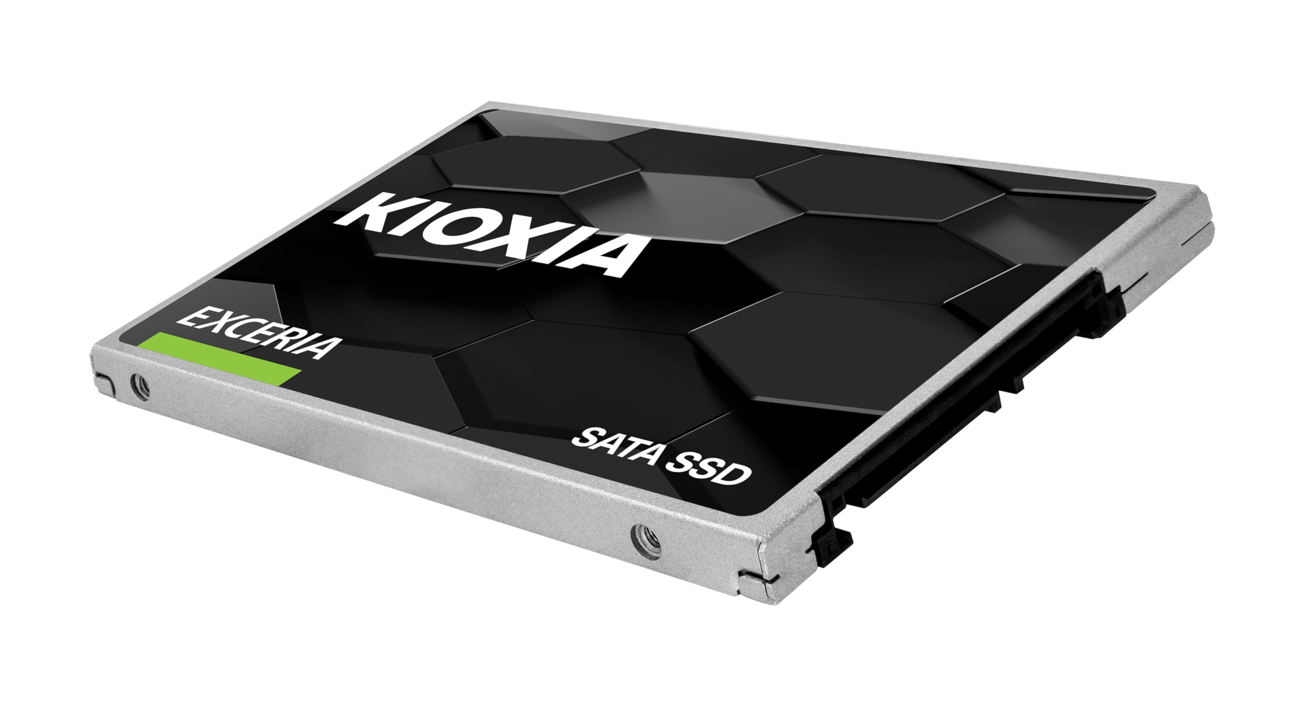 KIOXIA EXCERIA SATA SSD 960GB - 2.5” Serial ATA (SATA) 6 Gbit/s, Read/Write Speed up to 555/540 MB/s, Internal Drive for Notebook/Laptop, Desktop PC, HDD Upgrade (LTC10Z960GG8)