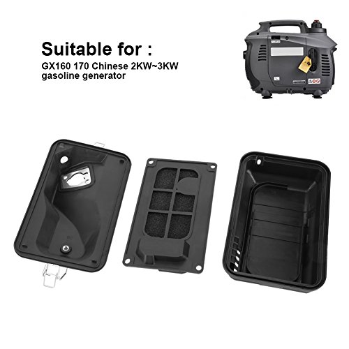 Air Filter Housing Cover Box Replacement Assembly Part for GX160 170 Chinese 2KW~3KW Gasoline Generator