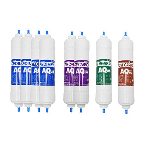 8EA Economy Replacement Water Filter 1 Year Set for Chunwoo Aqua : CWP-2155/CWP-2114/CWP-2167/CWP-2161/CWP-2154/CWP-2163/CWP-2151/CWP-2170/CWP-2182/CWP-2164/CWP-2168-10 microns