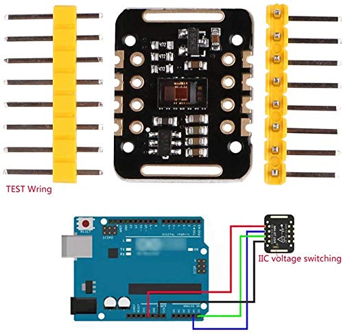 2pcs Heart-Rate Sensor Module, MAX30102 Blood Oxygen Sensor, Compatible with Ar duino STM32