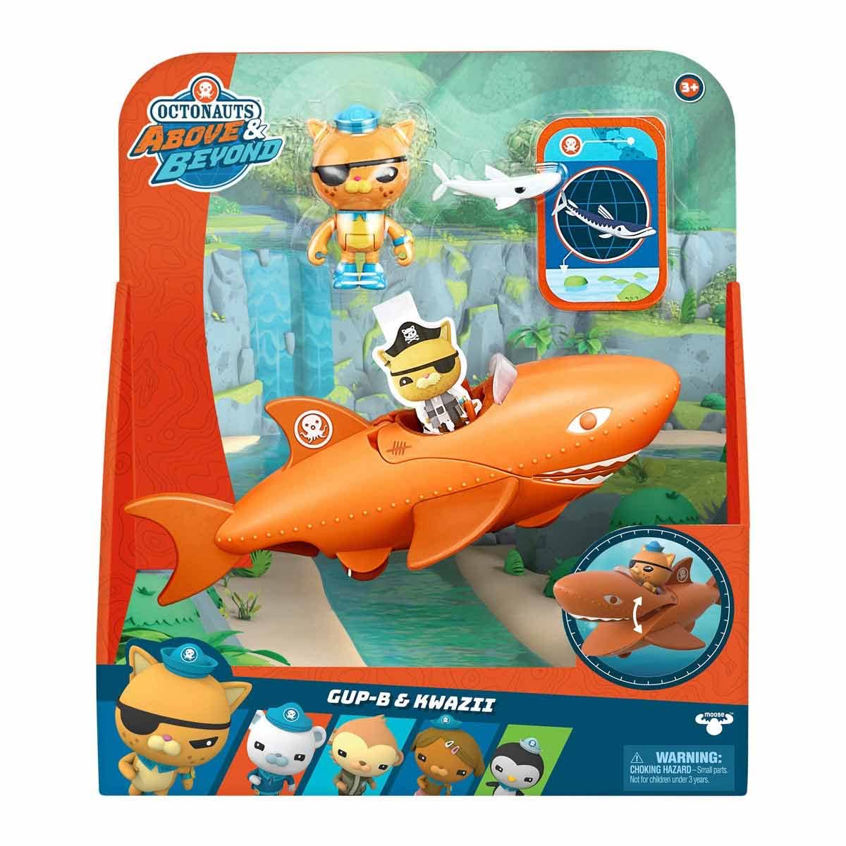 OCTONAUTS Kwazii & Gup B Adventure Pack, Multicolor