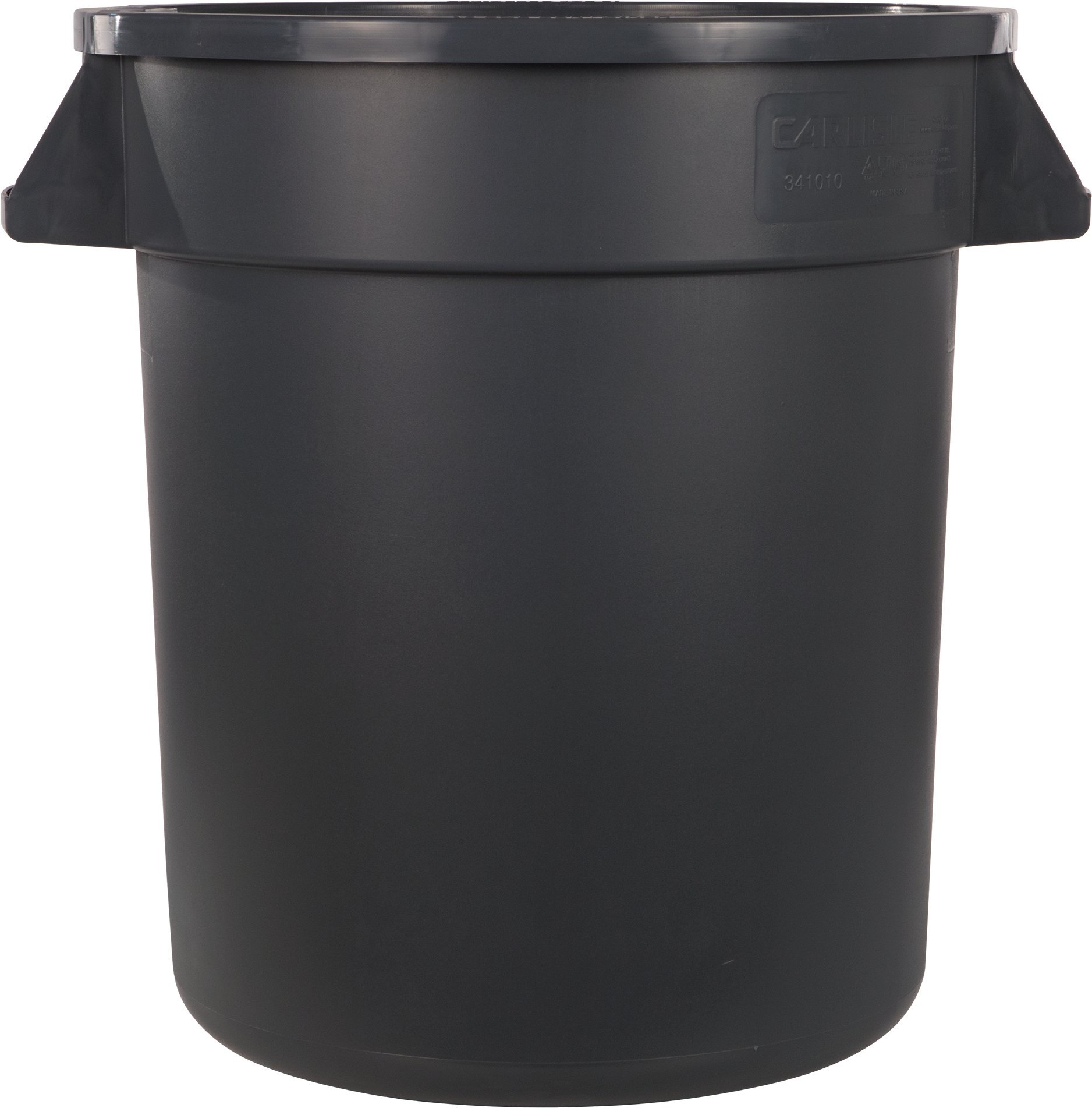 Carlisle FoodService Products 34101023 Bronco Round Waste Container Only, 10 Gallon, Gray
