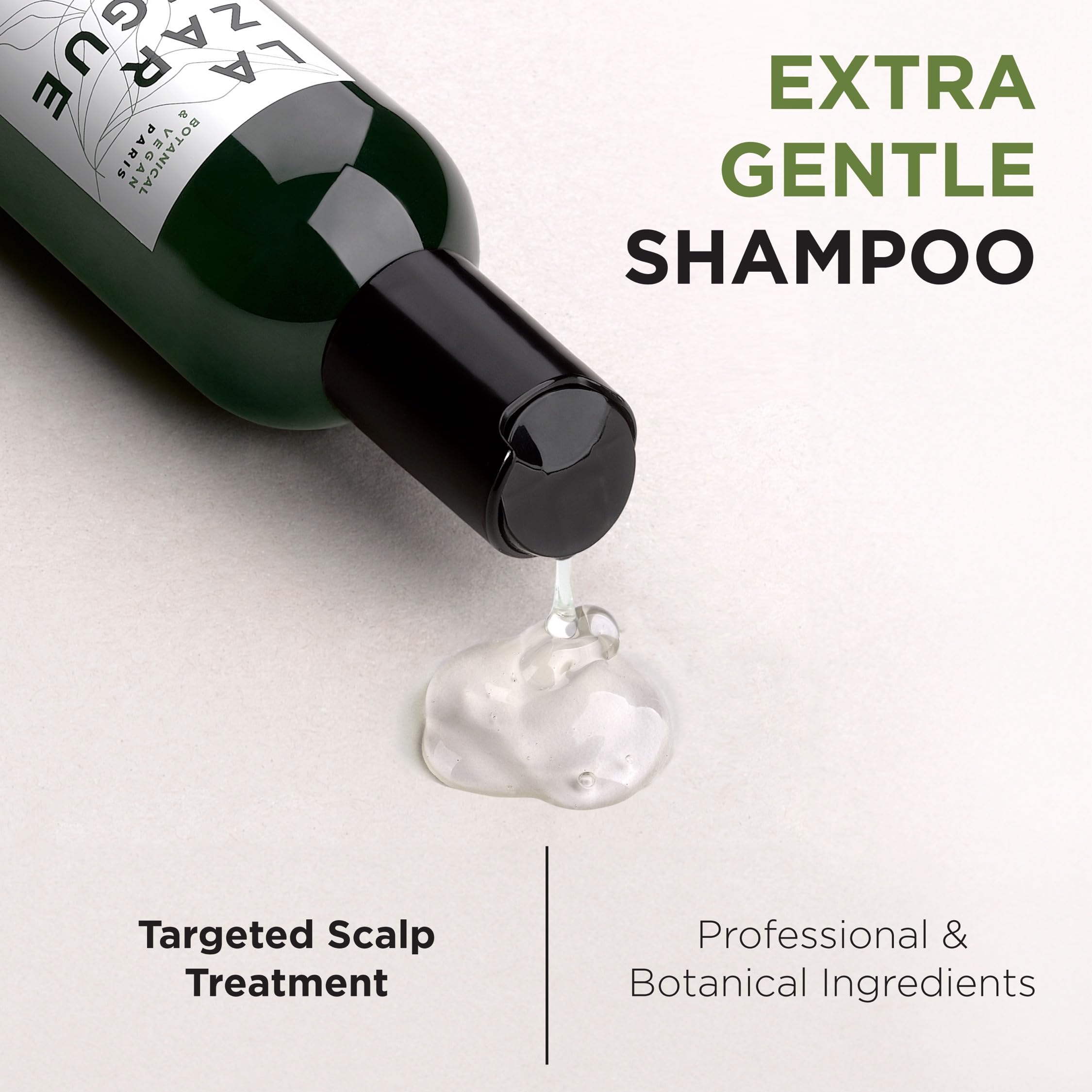 Lazartigue Extra Gentle Hair Shampoo, Prevents Irritations & Dandruff, Enhances Strength & Shine, Vegan, Sulfate and Silicone Free, 8.4 fl.oz.