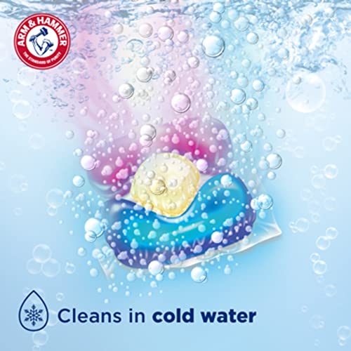 Arm & Hammer Plus OxiClean With Odor Blasters Laundry Detergent 5-IN-1 Power Paks, 42CT (Packaging may vary)