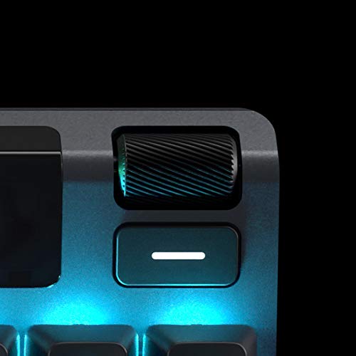 SteelSeries Apex 5 - Hybrid Mechanical Gaming Keyboard - Per-Key RGB Illumination - Oled Smart display - English (QWERTY) Layout PC