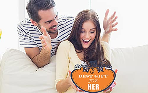 DIDADIC Wife Birthday Gift Ideas, Valentines Day Present for her, to My Wife Compact Mirror for Wedding Anniversary Mothers Day