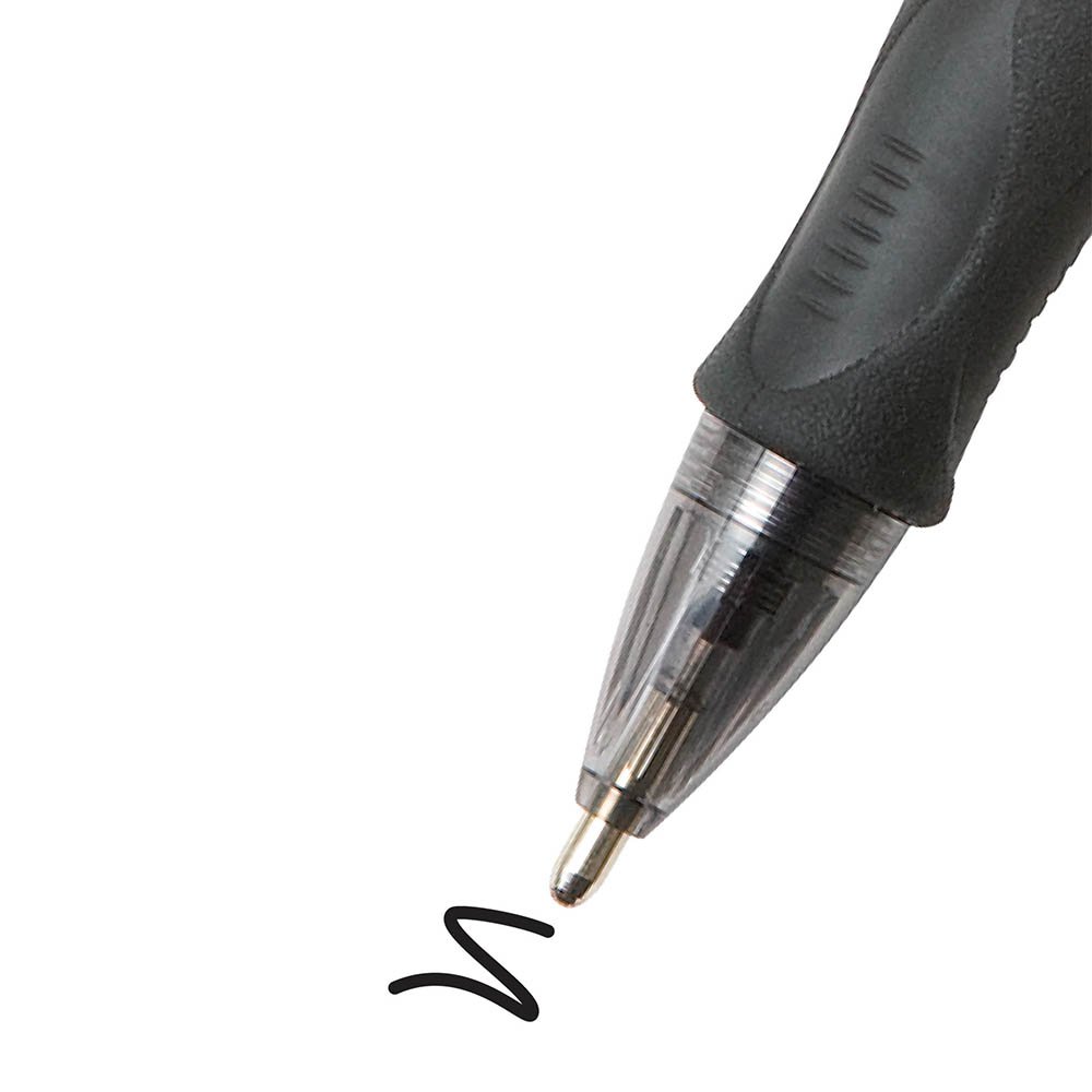 BIC Glide Bold Retractable Ballpoint Pens, Bold Point (1.6mm), Black Ink Pens, 36-Count Pack, Pens for School and Office Supplies (VLGB361-BLK)