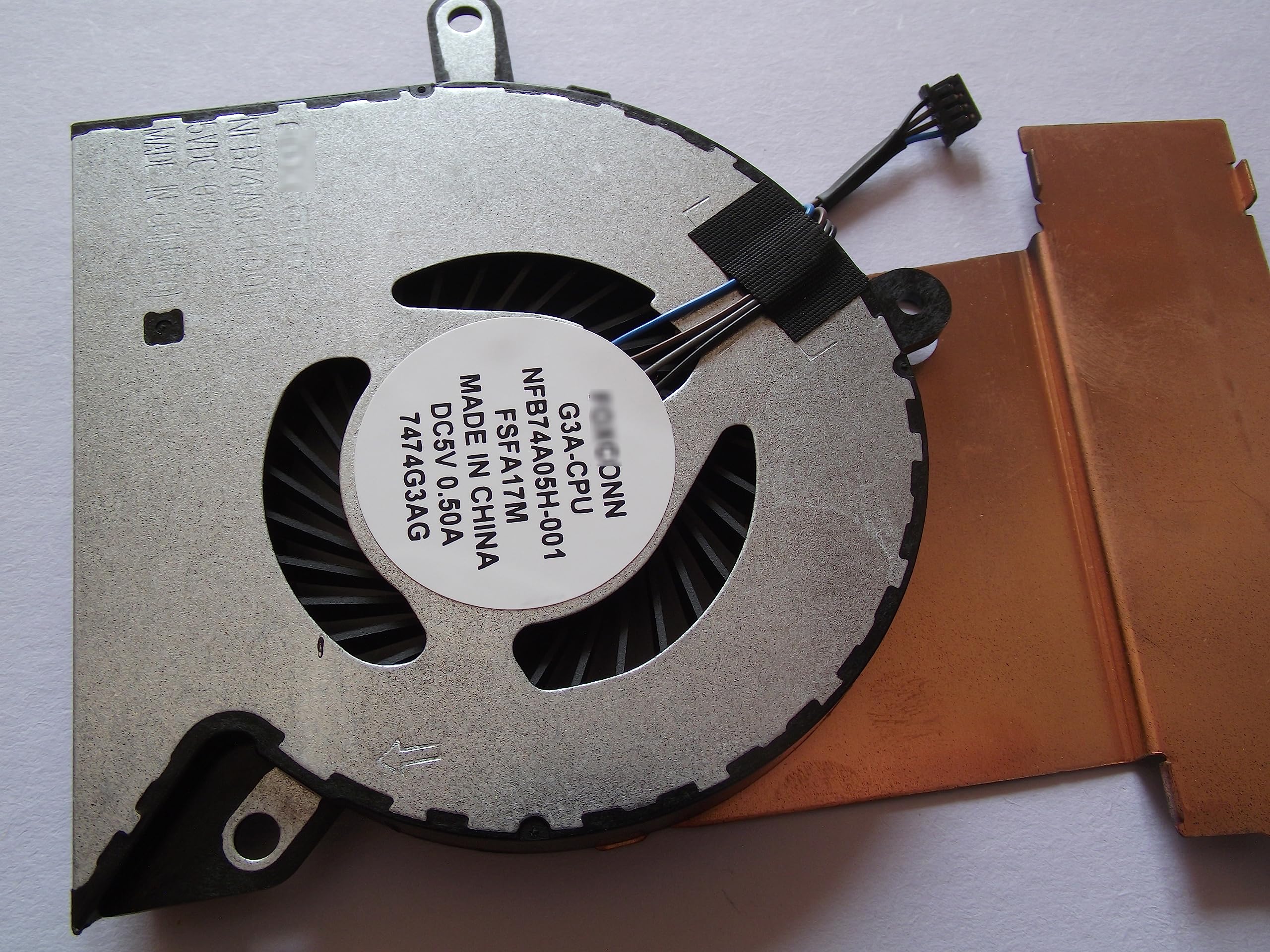 HK-Part G3A-CPU G3A-GPU CPU+Gpu Fan for HP Omen 15-CE 17-an Series Laptop 929455-001 929456-001