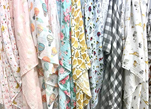 Mud Pie Farmhouse Swaddle Blanket, Multi
