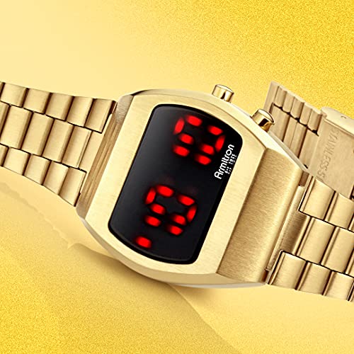 Armitron Sport Men Quartz Sport Watch with Stainless Steel Strap, Gold, 14 (Model: 40/8475BRGP)