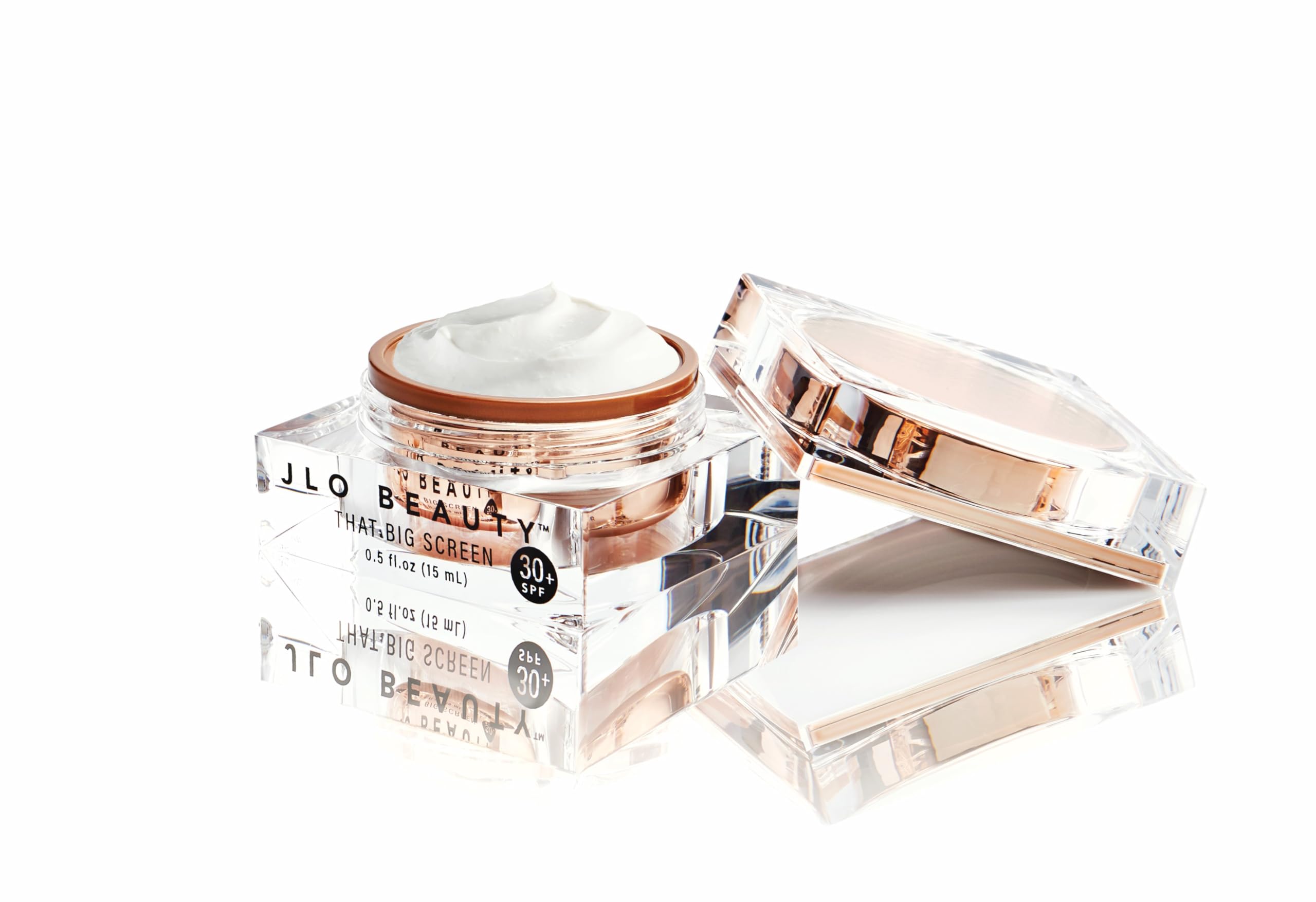 JLO BEAUTY That Big Screen Broad Spectrum SPF 30 Moisturizer | Hydrates, Protects, Luminizes, Soothes For Smooth, Dewy & Glowing Skin | 1.7 Fl Oz