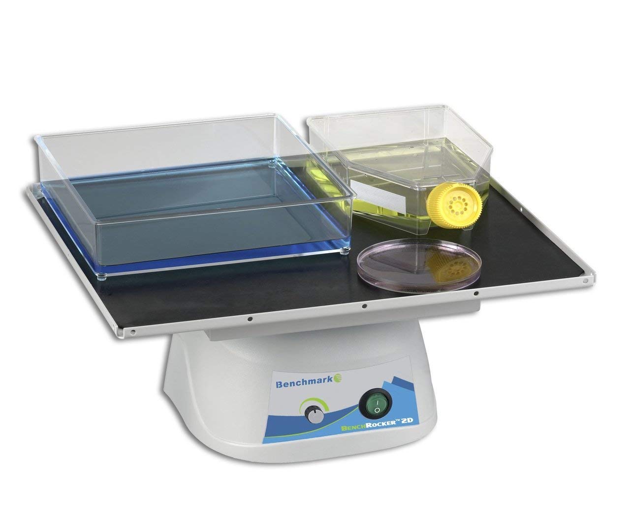 Benchmark Scientific BR2000 Bench Rocker 2D Rocker, Variable Speed, 14" x 12" Platform with Flat Mat, 115V