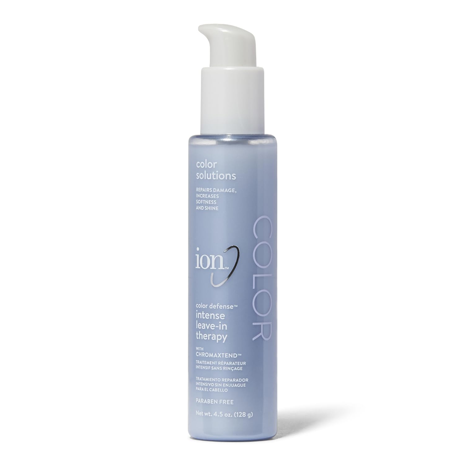 ion Color Defense Intense Leave In Therapy Serum, Vegan, Paraben Free, Repairing, Softens Hair