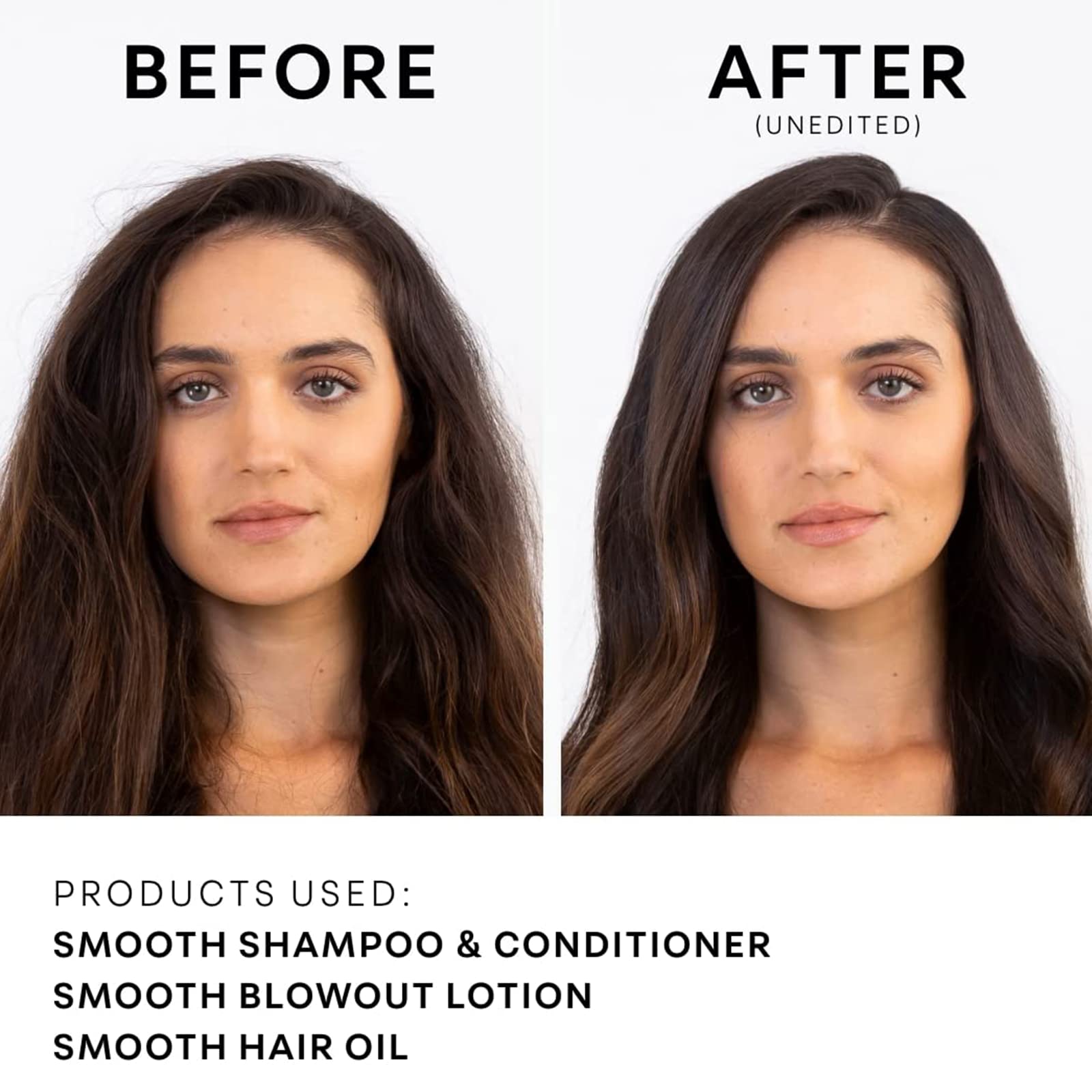 NATURELAB. TOKYO Perfect Smooth Shampoo: Eco-Friendly Refill Pouch: Weightless Frizz Control for Smoother, Healthier Hair and Scalp I 22.9 FL OZ / 680ml