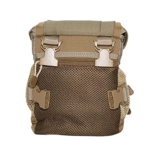 Alaska Guide Creations Hybrid with MAX Pocket | Compact Utility Bag with Mesh Side Pockets | Binocular Harness for Comfort and Quick Access (Kryptek Highlander)