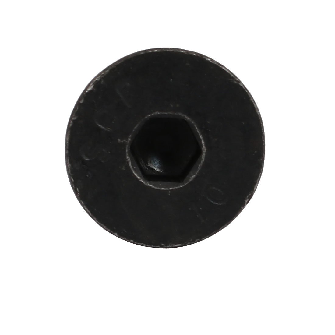 uxcell 2pcs M8x20mm 10.9 Grade Flat Countersunk Head Hex Socket Left Hand Thread Bolt